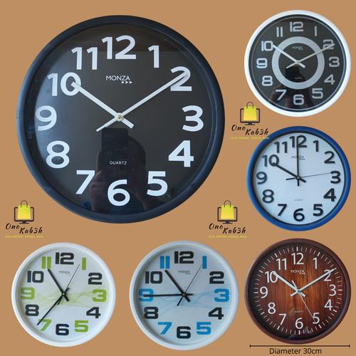 Jual JAM DINDING DINGDING AESTHETIC POLOS TEMPEL TEMBOK KAMAR DIAMETER ...