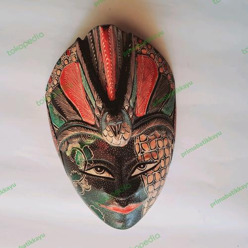 Jual Topeng Merak Batik | Souvenir Topeng | Topeng Batik Kayu - Kab ...
