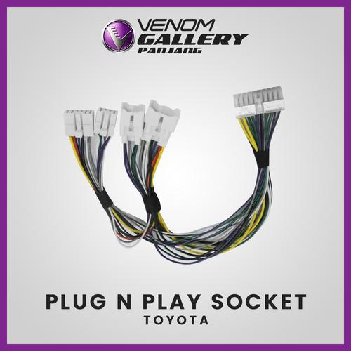 Jual Plug n Play Socket Cable Set - Toyota - Jakarta Barat - Venom ...