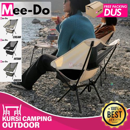 Promo Kursi Camping Outdoor Memancing Camping Chair - Black - Kota ...