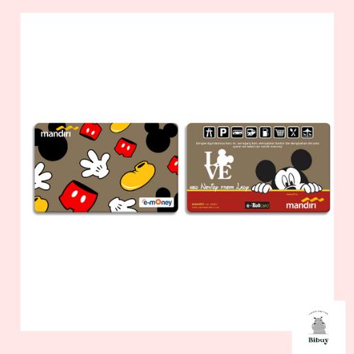 Jual Custom Etoll Kartu Flazz BCA Custom Emoney Mandiri | Mickey ...