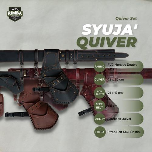 Jual Syuja' Quiver / Side Quiver / Tas Pinggang Arrow / Wide Belt ...