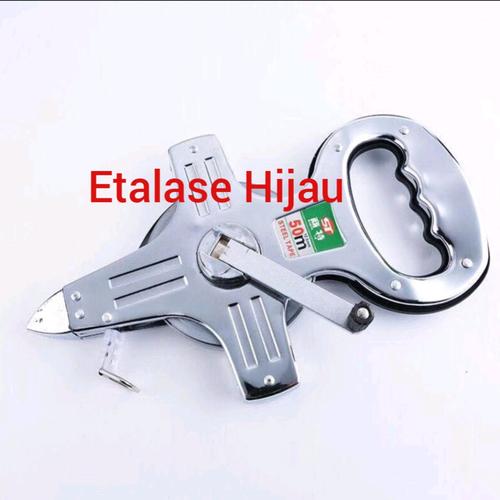 Jual Meteran Rol Plate Stainless ORIGINAL 50 100 M Ukur Panjang Tancap ...