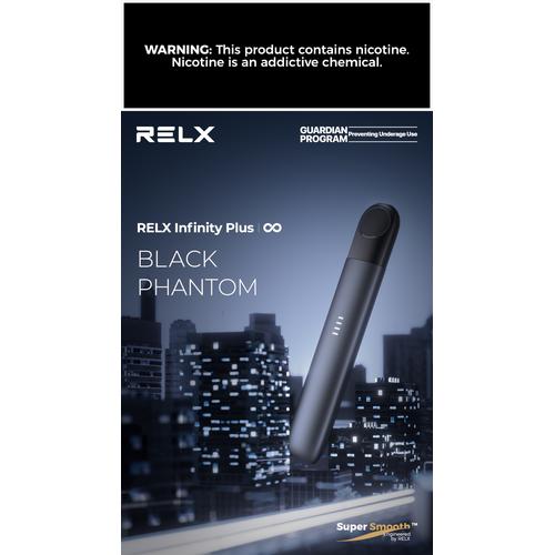 Jual RELX Infinity Plus Black Phantom - Kab. Tangerang - Relx Point ...