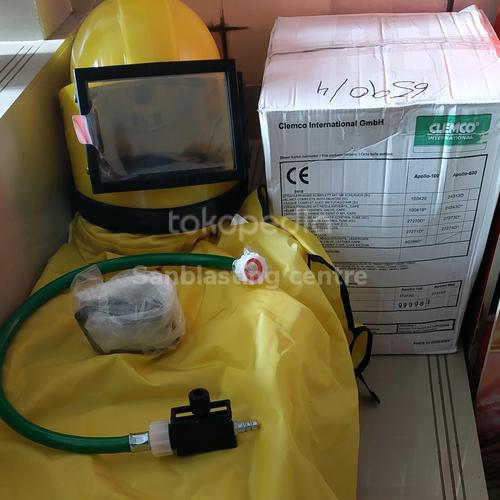 Jual Clemco Helmet Apollo 100 ( helm blasting) - Kota Tangerang Selatan - Sanblasting centre ...