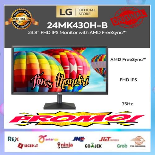 Jual Monitor LED LG 24" 24MK430H-B IPS FULL HD VGA HDMI 1920 X 1080 ...