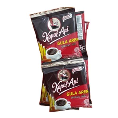 Jual KAPAL API Kopi Bubuk Gula Aren Special Mix 23 gr Renceng Isi 10 ...