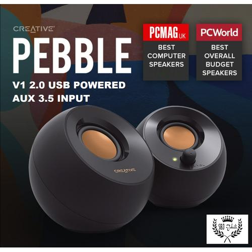 Jual Creative Pebble 2.0 USB Speaker Modern 2.0 USB Desktop Speakers ...