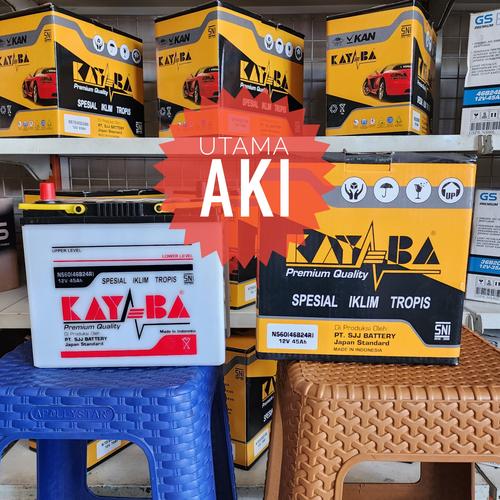 Jual AKI MOBIL KAYABA LM NS 60 NS60 X-OVER KIJANG SUPER XENIA GEELY X ...
