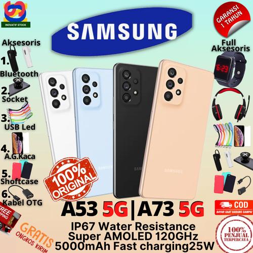 Jual HP BARU SAMSUNG GALAXY A53 5G | A73 5G GARANSI RESMI ORIGINAL ...