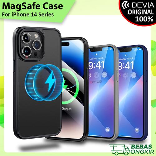 Promo Case iPhone 14 Pro Max Plus Devia Pino Series MagSafe Casing ...