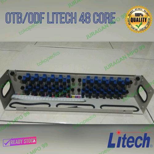 Jual OTB ODF Litech 48 Core SC UPC 2U 19" Complete - Kota Bekasi ...
