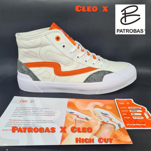 Jual Sepatu PATROBAS X CLEO Series (Limited Edition) - HIGH CUT, 37 ...