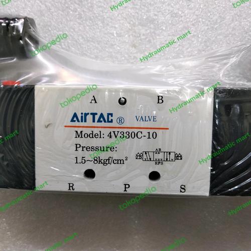 Jual SOLENOID VALVE AIRTAC 4V330C-10 AC220 / 4V330C / AIRTAC 4V330C-10 ...