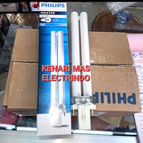 Jual PHILIPS LAMPU PLS PL-S MASTER 9W 9 W 9WATT TUSUK 2PIN - 865 ...