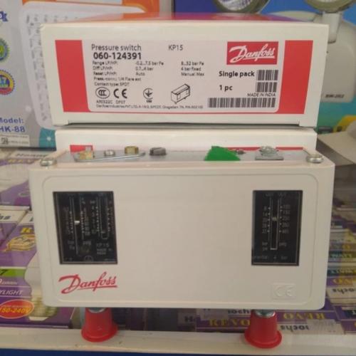 Jual Pressure switch Danfoss KP15 Auto Manual dobel Nepel PN.060-124391 - Jakarta Barat - Sukses ...