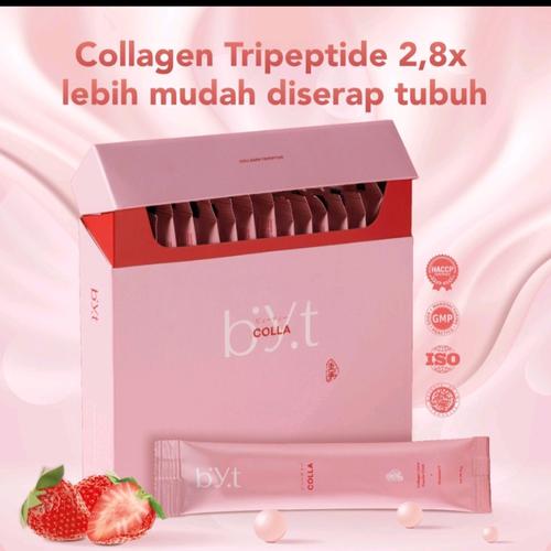 Jual BYT COLLA Original Collagen Tripeptide 1 Box 16 Sachet BPOM - Kota Semarang - FLIMTY ...