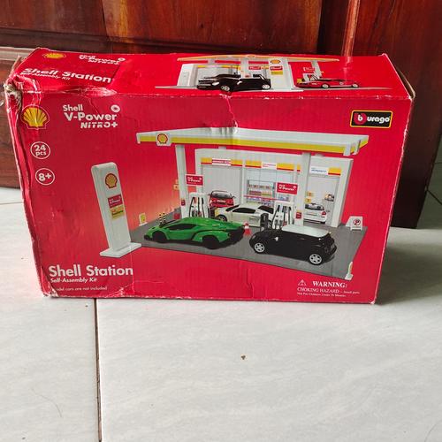 Jual Diorama Shell Gas Station Burago V-Power - Kab. Gresik - Yuki Toys ...
