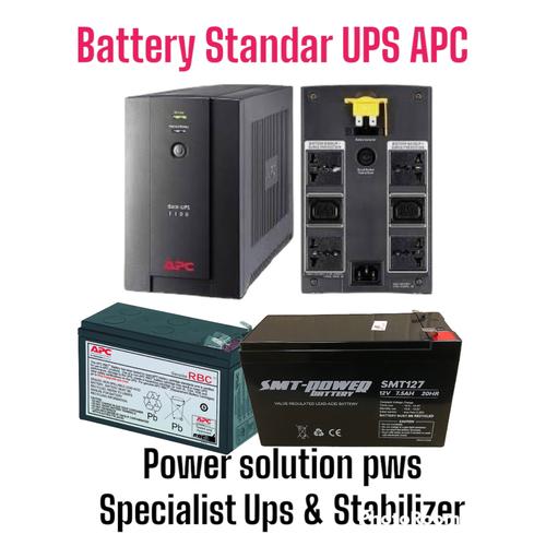 Jual Aki Baterai Battery Ups Apc 1100 / 12V 7AH - Jakarta Pusat - Power ...