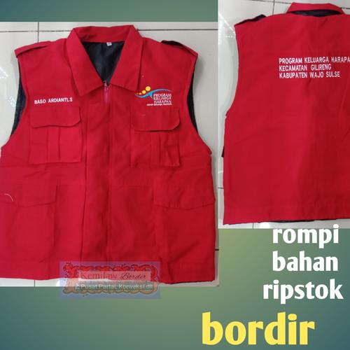 Jual Rompi bahan ripstok, untuk lihat gambar bisa di geser ke kiri ...
