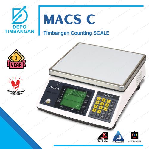 Jual Timbangan Digital Quattro MACS-C series Timbangan Hitung 1,5KG ...