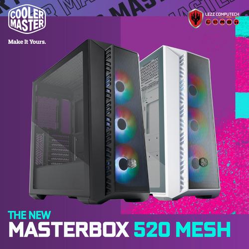 Promo COOLER MASTER MASTERBOX 520 MESH | MB520 MESH Mid-Tower ARGB Case ...