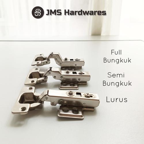 Jual Engsel Sendok Slow Motion Soft Close Hidrolik / Engsel Pintu ...