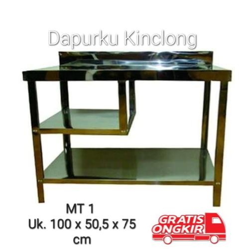 Jual meja stainless dapur MT 1 - MS 1 (MR.DAPUR) - Kota Semarang ...