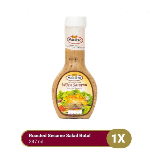Jual SAUS WIJEN SANGRAI MAESTRO ROASTED SESAME SALAD DRESSING BOTOL ...