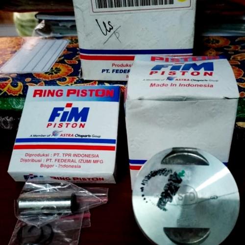 Jual seher atau piston FIM 100% ori buat bore up harian lengkap FIM92 ...