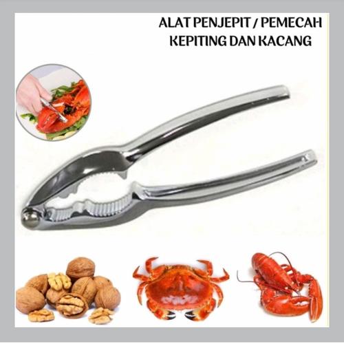 Jual Tang Jepit Kepiting Pemecah Cangkang Lobster Alat Penjepit Walnut ...