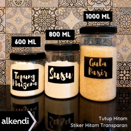 Jual [TABUNG 800 ML] TOPLES BUMBU DAPUR - TUTUP HITAM - 800 ML, Gula ...