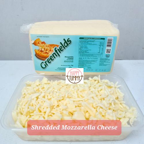 Jual Shredded Mozzarella Greenfields Cheese 200 / 500 gr keju mozza ...