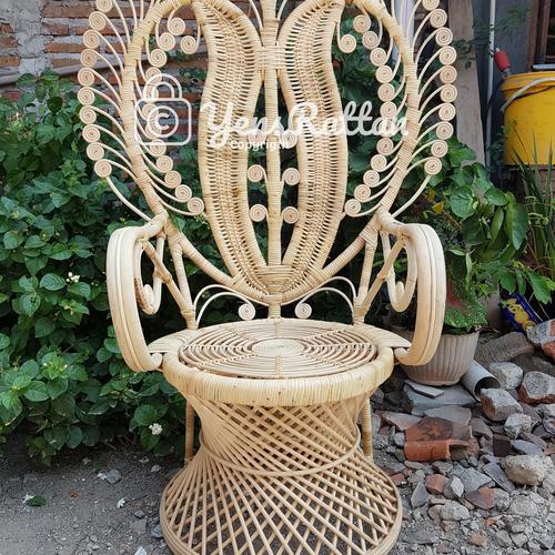 Jual Peacock Rattan Puppet two, kursi raja Rotan (Nad015)~KHUSUS PULAU ...
