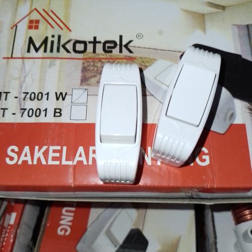 Jual SAKLAR GANTUNG PUTIH MIKOTEK - Kota Bandar Lampung - teknikku ...