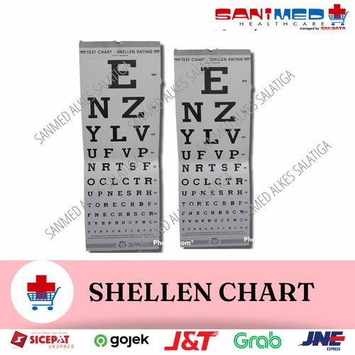 Jual Snellen Chart / Kertas Tes Mata - Kota Salatiga - ALKES SANIMED ...