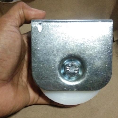 Jual roda pintu pagar dobel bearing nilon 10cm - rel bulat - Kab ...