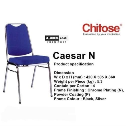 Jual Chitose kursi susun, kursi hotel banquet, cafe, kursi resto CAESAR ...