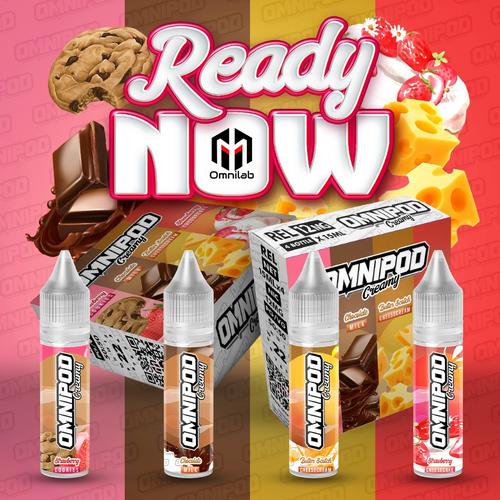 Jual Omnipod CREAMY Pods Friendly Pack Edition 4x15ML - Liquid Omni Pod ...