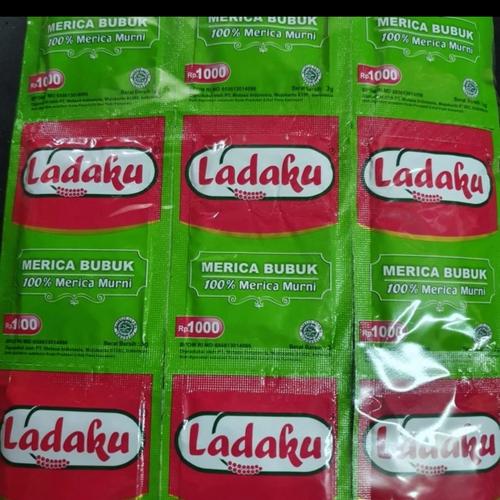 Jual ladaku merica bubuk 1 pak isi 6 renceng 72 sachet - Kota Bandung ...