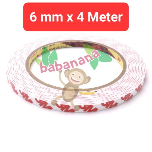 Jual Double Tape Foam 3M Original 9888 sponge 1 roll 6 mm x 4 meter ...