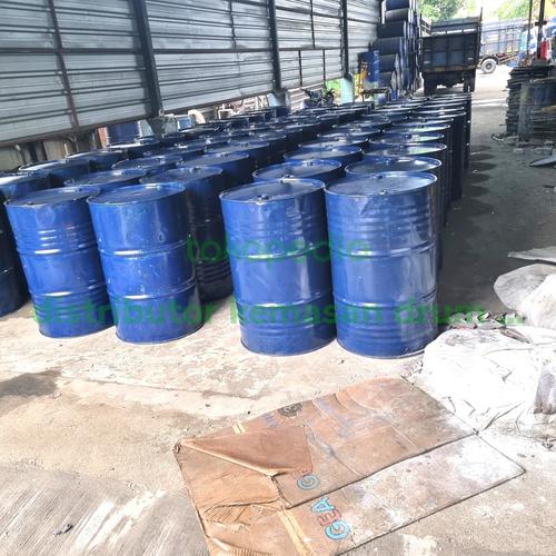 Jual drum besi 200L tutup lubang kecil II T:89cm L:58cm recondisi ...