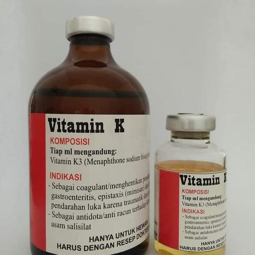 Jual Vitamin K inj. @vial 20ml - Kab. Semarang - Animals Care Obat ...