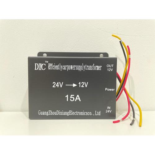Jual Step Down 15A DC 24V - 12V Converter DC 24 Volt ke 12 Volt 15 ...