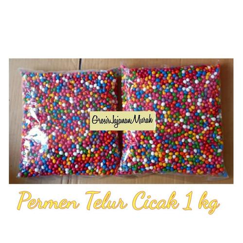 Jual Permen Telor Cicak 1 Kg Jajanan Jadul Telor Cicak Murah - Jakarta ...