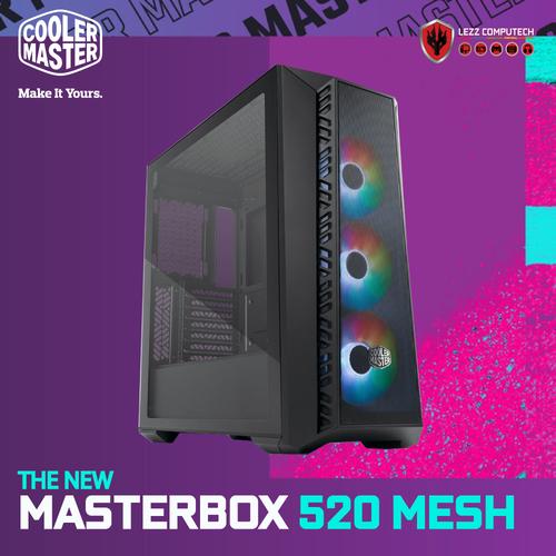 Promo COOLER MASTER MASTERBOX 520 MESH | MB520 MESH Mid-Tower ARGB Case ...