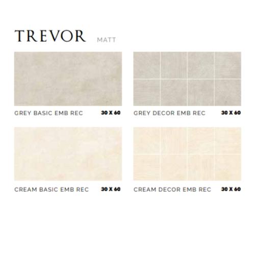 Jual PLATINUM KERAMIK TREVOR CREAM BASIC EMBOSSED REC 30X60 GRADE A ...