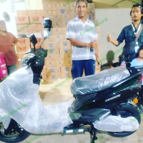 Jual sepeda motor listrik swap smoot tempur garansi resmi GRATIS ONGKIR ...