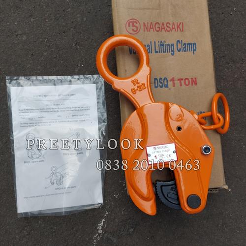 Jual Vertical Lifting Hook 1 2 3 Ton Nagasaki - Vertikal Lifting Clamp ...