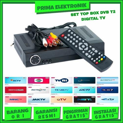 Jual STB Setopbox Set Top Box Receiver Penerima Siaran Tv Digital Tv ...